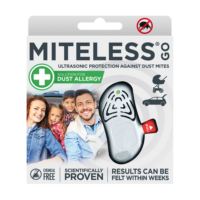 Miteless GO – Ultrasonic Protection from Dust Mites